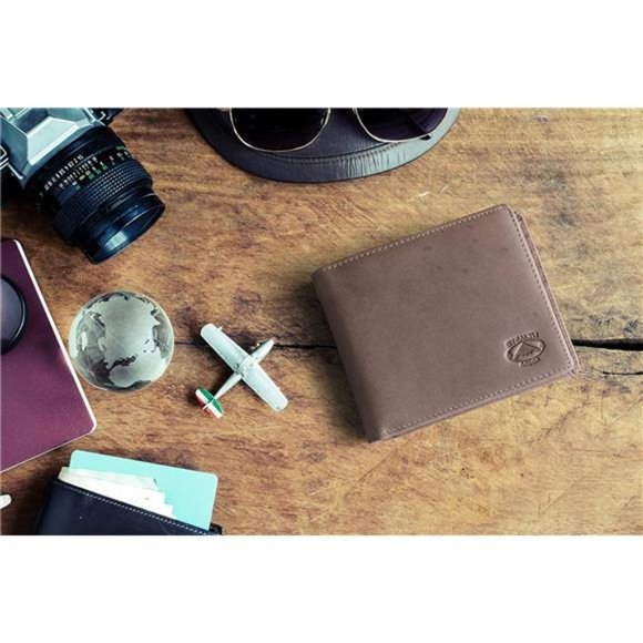Bags | Stealth Mode Leather Bifold Wallet For Men With Id Window And ...